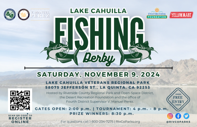 Lake Cahuilla Fishing Derby | Rivcoparks