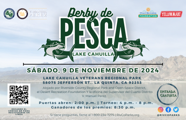Lake Cahuilla Fishing Derby | Rivcoparks